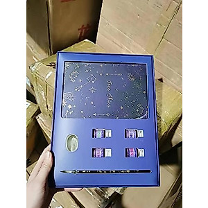 Glass Calligraphy Set With Journal - Dip Pen Set with Ink, Cute Journal & Pen Holder