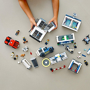 LEGO City Police Station 60246 Police Toy, Fun Building Set for Kids, New 2020 (743 Pieces)