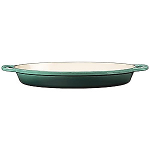 Le Creuset Enameled Cast Iron Signature Oval Baker, 3 qt., Artichaut