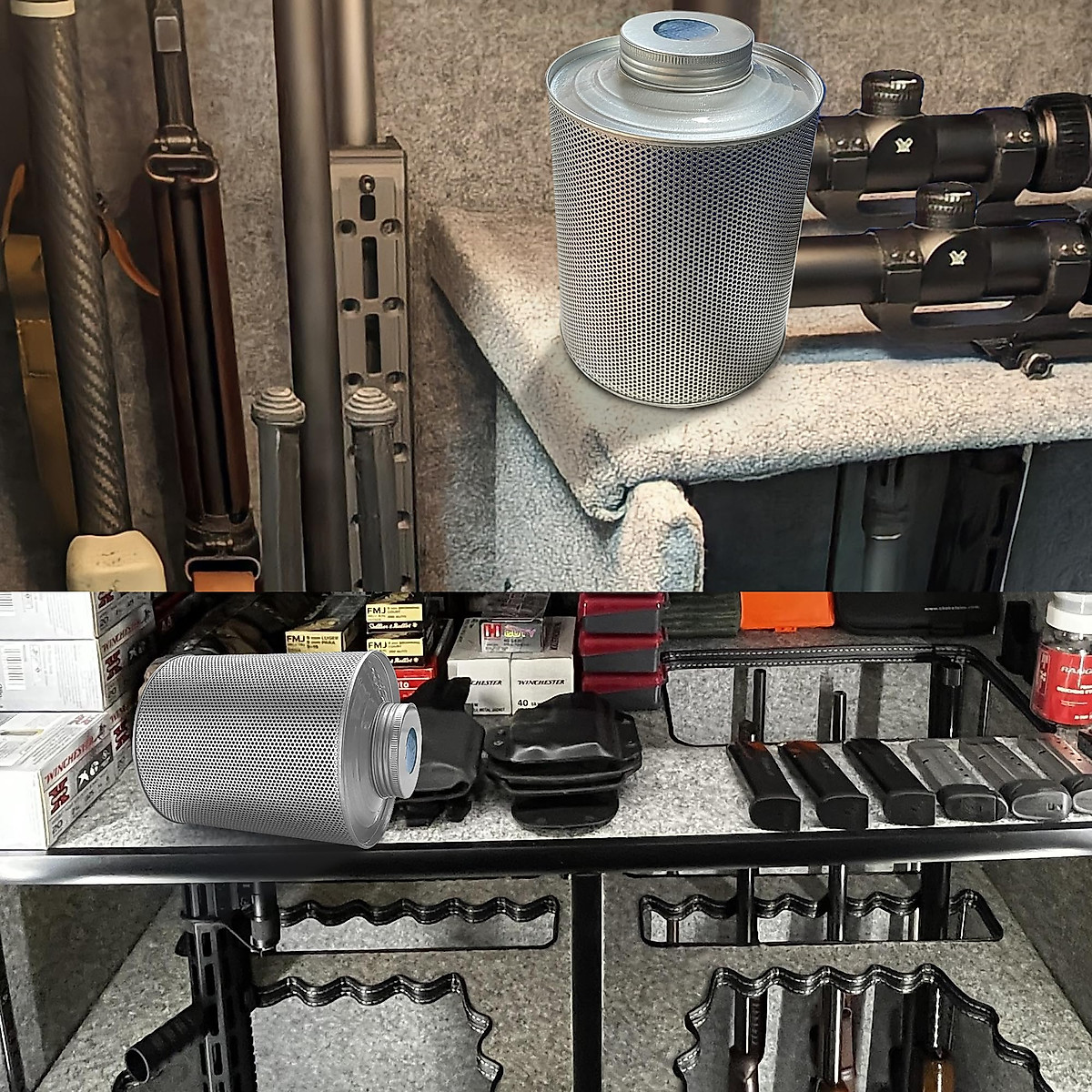 Wisesorb 800 Gram Gun Safe Dehumidifier, 1 Pack of 1.77 LBS Rechargeable Dehumidifier Blue to Pink Silica Gel Desiccant Moisture Absorbers, Dehumidifiers for Room, Bedroom, Safe, Closet, Bathroom, Car