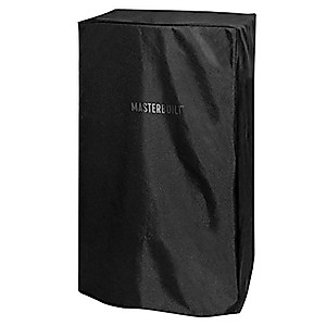 Masterbuilt MB20101114 Universal Leg Extension Kit, Black & MB20080210 Electric Smoker Cover, 40 inch, Black