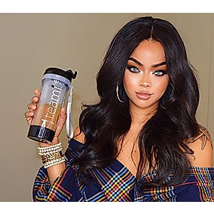 Teami Tea Tumbler Infuser Bottle - Black, 20 Ounce - BPA FREE - Double Walled Mug, Hot or Cold - Our Best Infusion Bottles for Infused Fruit, Smoothies, Tea, even Coffee