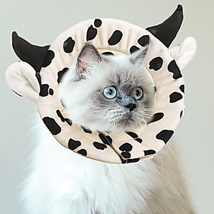 Mipcase Dog Cone Collar, Soft Dog Cone to Stop Licking Adjustable Dog Cones for Small Dogs Cats