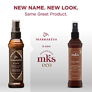 MKS eco Kahm Smoothing Treatment, Original Scent - 2 fl oz - Hair Smoothing Treatment - Vegetable Keratin Protein, Moroccan Argan Oil, Hemp Seed Oil - Vegan & Cruelty Free