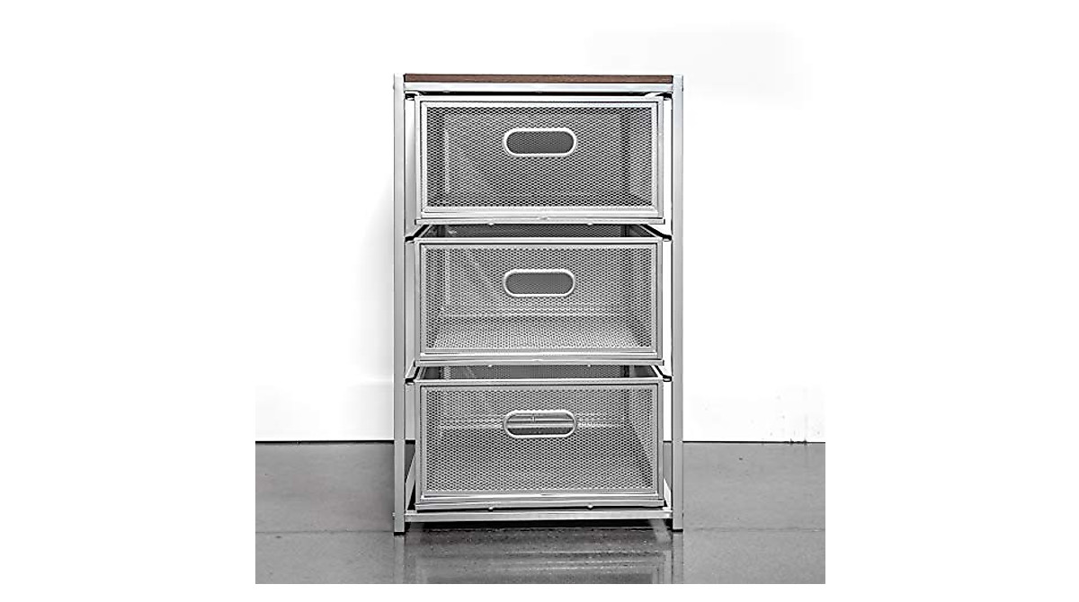 3-Drawer Mesh Organizer by Real Home Innovations