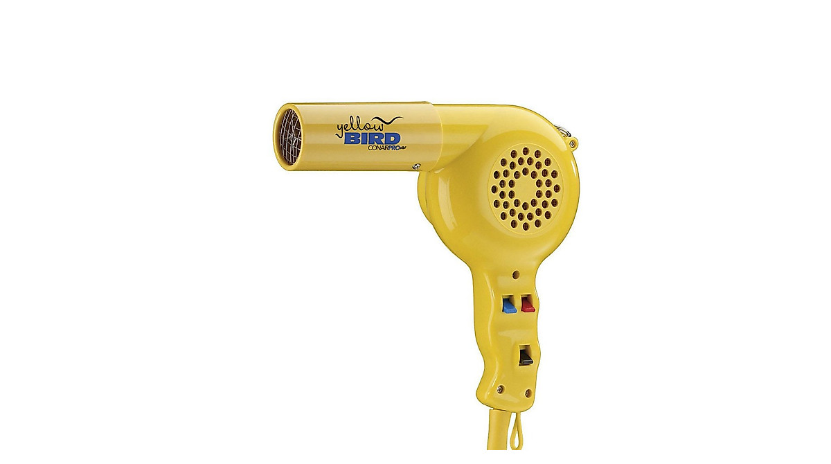 Conair Pro Yellow Bird Hair Dryer - Powerful & Reliable