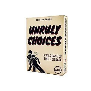 Unruly Choices - A Wild Game of Truth or Dare | Party Game | Perfect for College, Birthday’s & Games Nights | Bachelor & Bachelorette Parties
