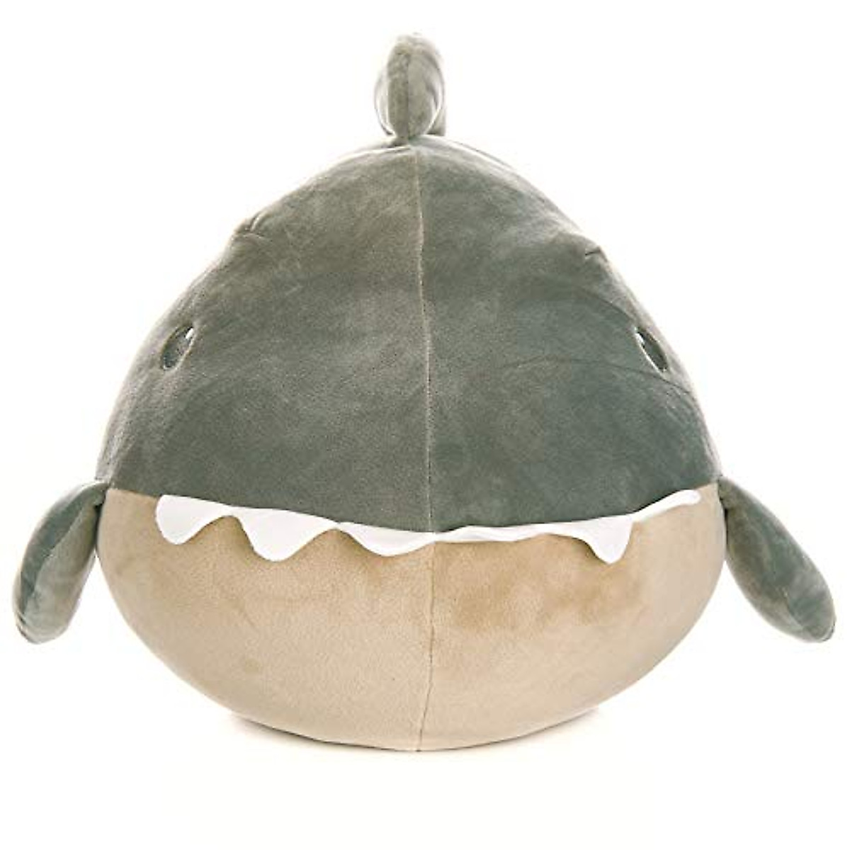 Cuddle Pal - Round Large Shark - Shadow - Stuffed Animal Plush 11.5",Multicolor