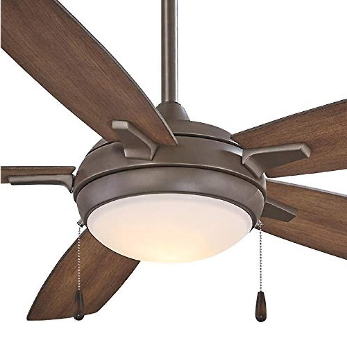 Minka-Aire F534L-ORB Lun-Aire With Light 54 Inch Ceiling Fan with Integrated 17W LED Light in Oil Rubbed Bronze Finish