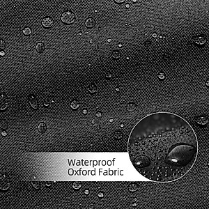 GREHABOR Outdoor Cushion Storage Bags 68 Inch Waterproof Extra-Large Patio Cushion Storage with Zipper & Padded Handle for Patio Furniture Christmas Tree