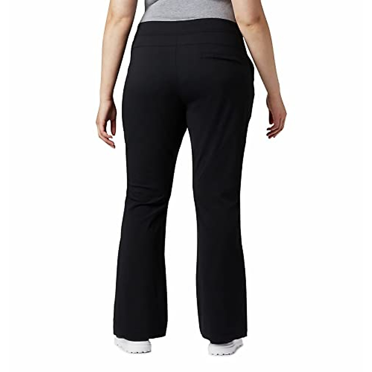 Columbia Women's Anytime Outdoor Boot Cut Pant, Black, 8