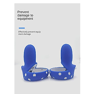 Oculus Quest 2 Handle Silicone Cover Massage Point is Designed to be an All-Inclusive Handle Protective Cover (Black)