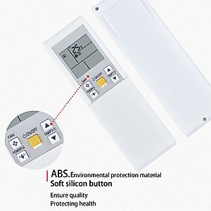 Replacement Remote Control for Daikin ARC452A9 ARC452A15 ARC452A16 ARC452A17 ARC452A18 ARC452A19 ARC452A20 ARC452A21 ARC452A3 Air Conditioner