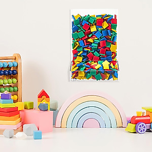 Barydat 2 Pcs Acrylic Wall Organizer Hanging Acrylic Wall Dispenser Clear Storage Bins for Organizer for Playroom Trains Darts Snacks Indoor Outdoor