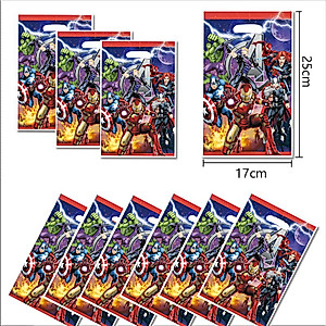 30 Pack Hero Gift Bag Party Bag Tote bag specially for hero themed party supplies