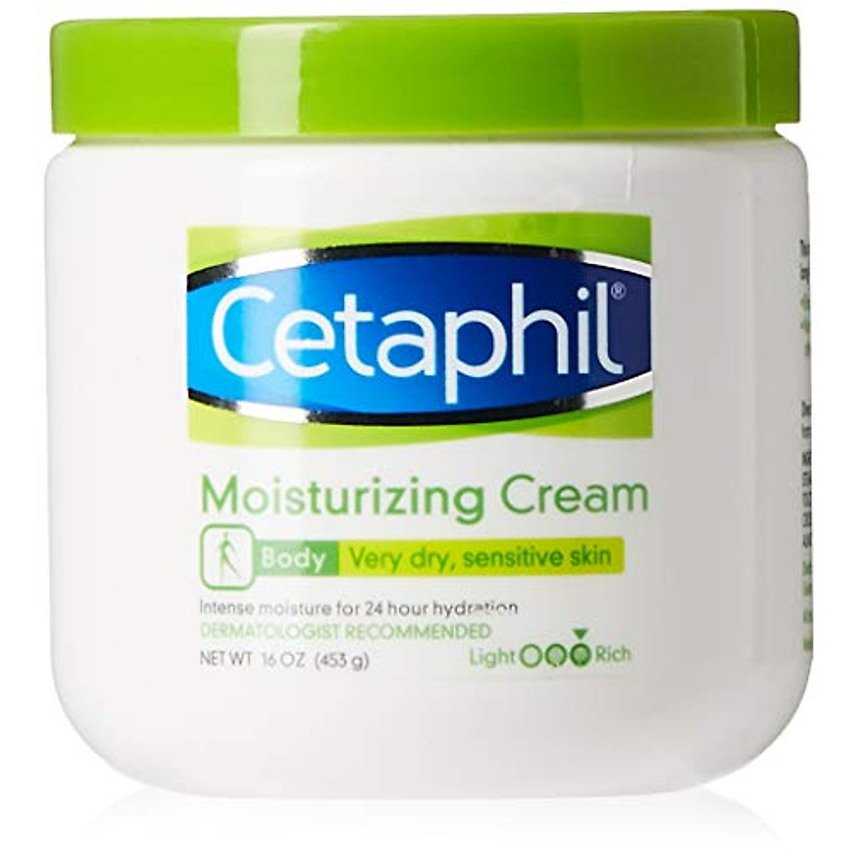 Cetaphil Moisturizing Cream, 16oz (Pack of 3), Hydrating Moisturizer For Dry To Very Dry, Sensitive Skin, Body Cream Completely Restores Skin Barrier In 1 Week, Fragrance Free, Non-Greasy