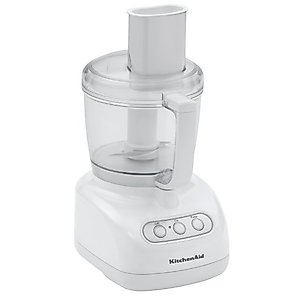 KitchenAid Food Processor RKFP710WH, 7-Cup, White, (Renewed)