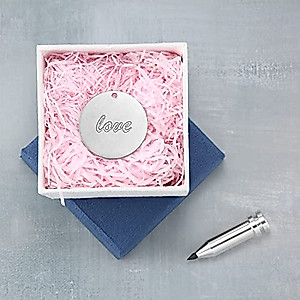 Engraving Tip Etching Tool Engraving Tool with 6 Pieces Assorted Metal Stamping Blanks Compatible with Explore, Explore Air, Explore Air 2 and Explore One