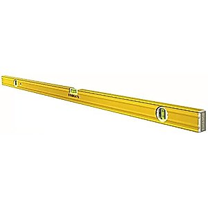 Stabila 29272 72-Inch Magnetic 3-Vial Contractors Level