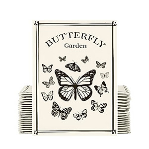 American Meadows Wildflower Seed Packets "Butterfly Garden'' Favors (Pack of 20) - Pollinator Wildflower Seed Mix to Attract Hummingbirds, Bees, and Butterflies, Party Favors for Any Occasion