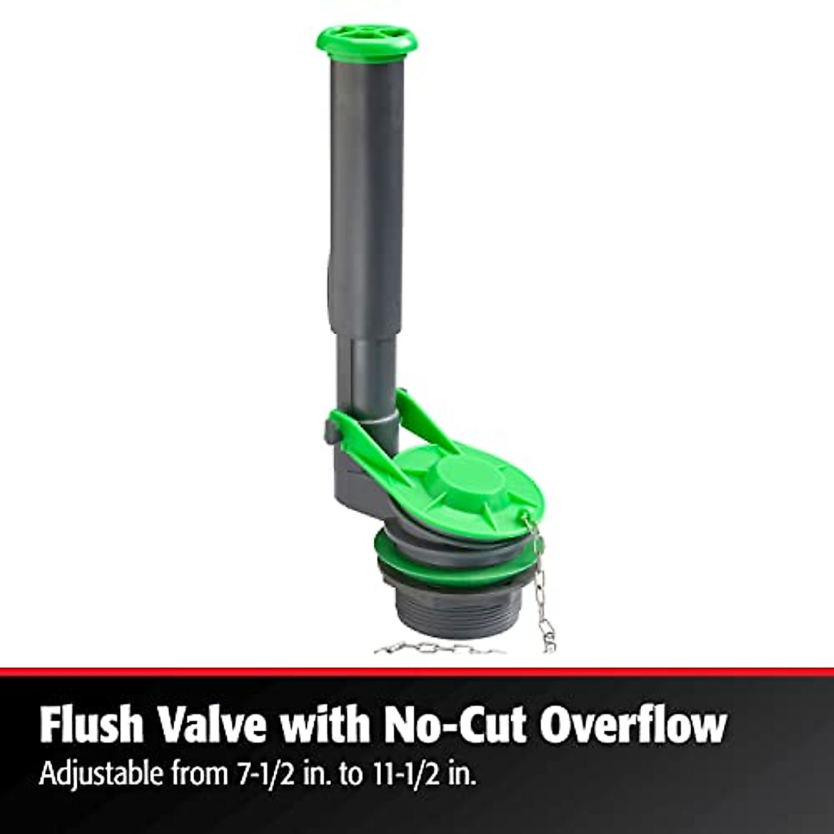 Plumb Pak, Gray/Green K830-16BX Universal Water Saving Tank Repair Kit for 2-Inch Flush Valve Toilets, Size