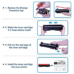 94A CF294A High Yield 2 Pack Toner Cartridge Compatible Replacement for HP LaserJet Pro MFP M148DW M148FDW M118DW M149FDW M148 M118 M149 Printer Black