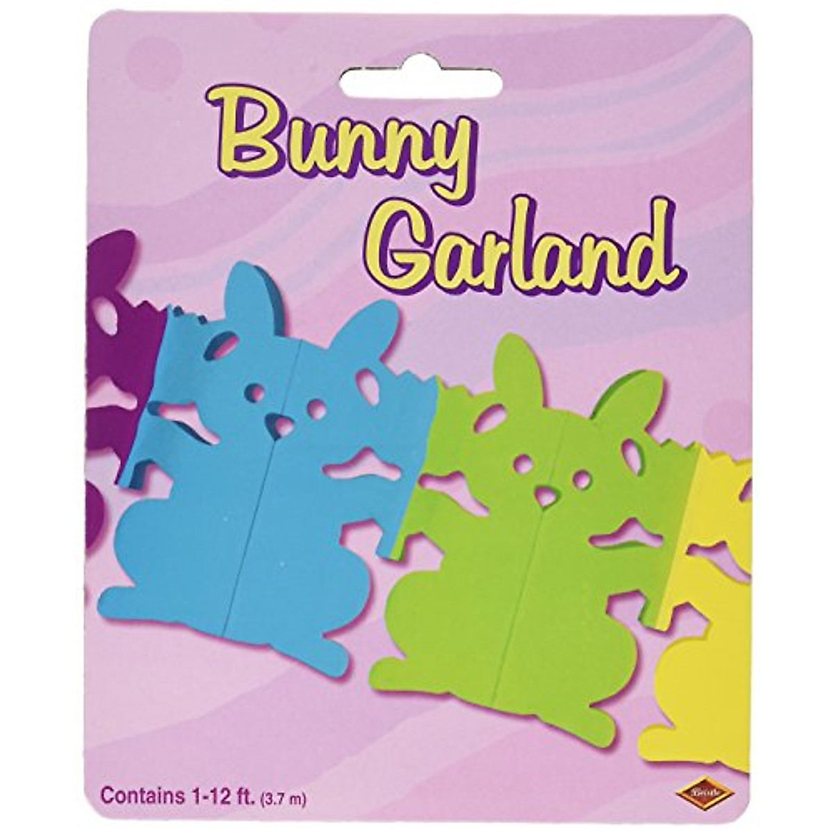 Bunny Garland Party Accessory (1 count) (1/Pkg)