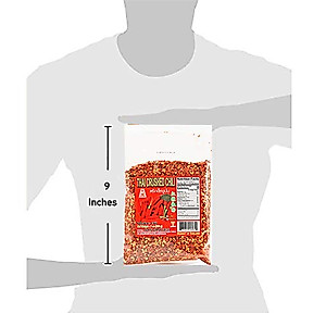 JHC Extra Hot Crushed Thai Chili Pepper, Spicy Pepper Flakes, 7 Ounce / 200gram, Product of Thailand