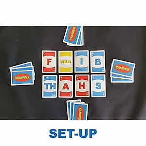 Yammer Word Card Game, Fun Family Word Game for Adults, Kids, Game Night, 1-6 Players, Ages 8+