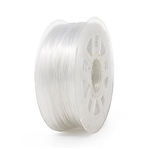 Gizmo Dorks 3mm (2.85mm) PLA Filament 1kg / 2.2lb for 3D Printers, Transparent