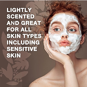 Natural Organic Hydrating Cream Cleanser | Gentle and Nourishing Organic Facial Cleanser for Women | Gently Removes Dirt and Impurities