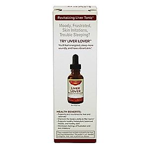 BIORAY Daily Liver Lover - 2 fl oz - Supports The Liver & Adrenals - Non-GMO, Vegan, Gluten Free