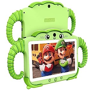 Kids Tablet 7" Tablet for Kids 64GB Toddler Tablet Kids Software Installed, Kids Learning Android Tablet with WiFi Case Dual Camera Parental Control for Toddlers Children Tablet YouTube Netflix