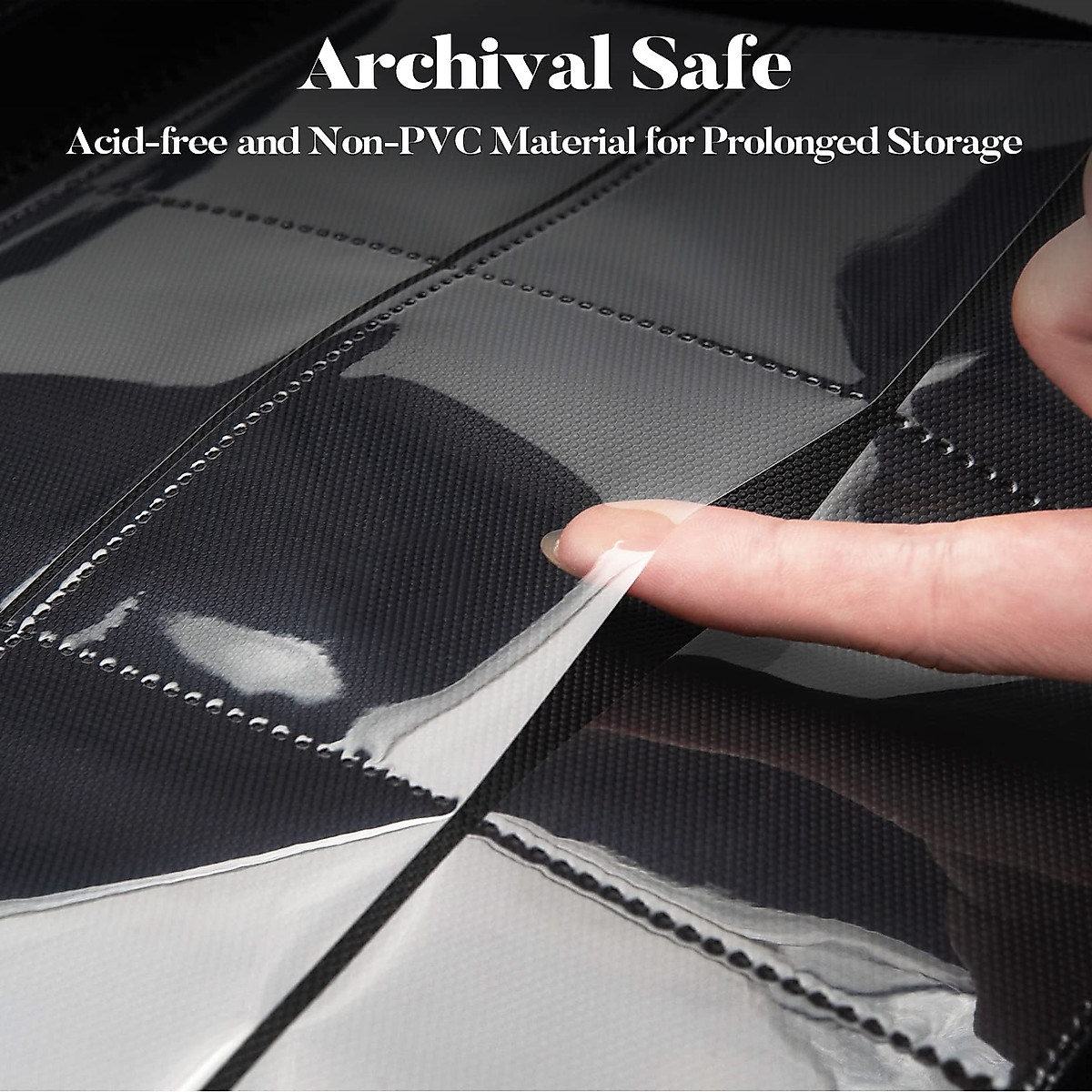 Trading Card Binder 9 Pocket, Fabmaker PU Cover Card Collection Binder for 360 Cards, Premium Card Book, Sturdy Card Holder Folders, Card Album for YuGiOh, MTG, TCG, Game Cards & Sports Cards, Red