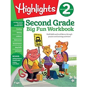 Second Grade Big Fun Workbook (Highlights™ Big Fun Activity Workbooks)