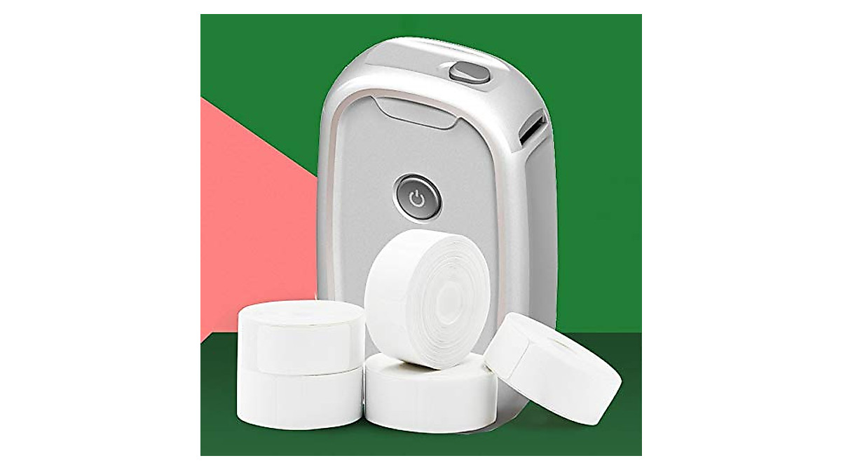 Portable Mini Thermal Label Printer: No Ink Needed, App Control