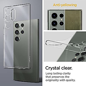 Spigen Liquid Crystal Designed for Galaxy S23 Ultra Case (2023) - Crystal Clear