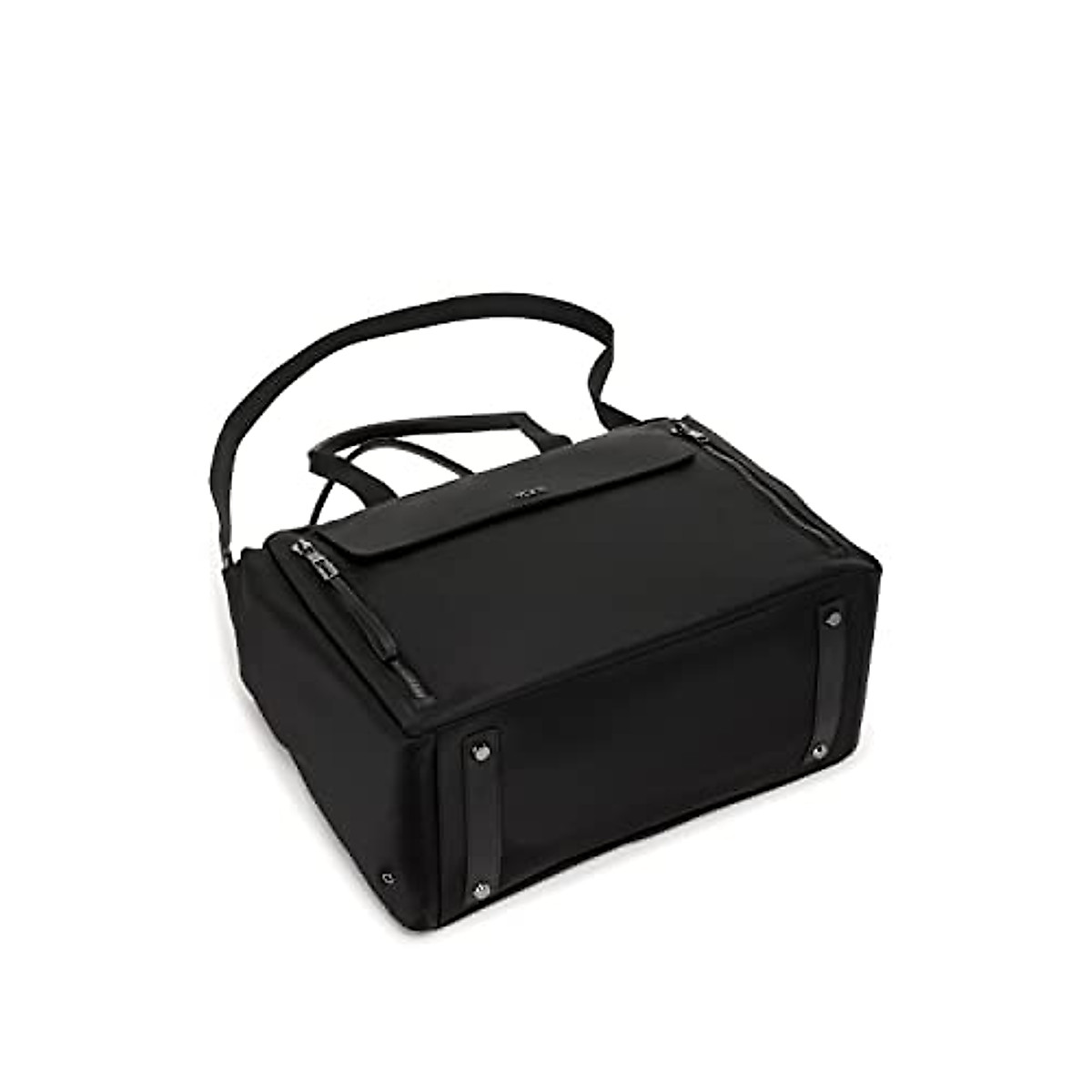 TUMI Voyageur Bevy Boarding Tote - Black/Gunmetal