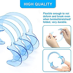 Cheek Retractor Dental Mouth Opener: 30 Pieces BVN Autoclavable Mouth Opener for Teeth Whitening, Mouth Guard Retractor, Smile Stretcher, Dental Retractor, Mouth Widener, Mouth Prop for Photography