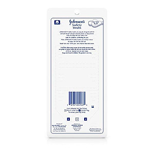 Johnson's Baby Safety Swabs 185 Each