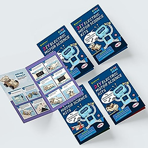 Giggleway DIY Wood Model Car Building Kits, Electric Motor Woodworking Project Science Kits for Kids, Hands on STEM Learning Project Kits, 3D Puzzles Educational and Learning Toys for Boys & Girls