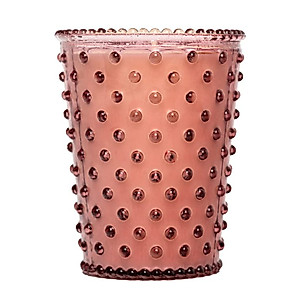 Simpatico Coral Scent Hobnail Candle