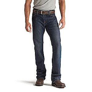 Ariat Male FR M4 Relaxed Basic Boot Cut Jean Shale 34W x 34L