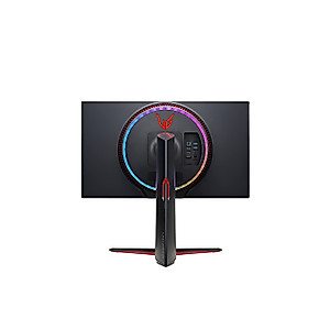 LG 27GP950-B 27” Ultragear UHD (3840 x 2160) Nano IPS Gaming Monitor w/1ms Response Time, 144Hz Refresh Rate, NVIDIA G-SYNC Compatible & AMD FreeSync Pro, DCI-P3 98% VD HDR 600, Black