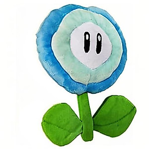 HUAWELL 3 Pcs Super Marry Plush Doll Set- 7 inch Plush Fire Flower Ice Flower Plush Doll with 9 Inch Lovely Nabbit Plush Doll Stuffed Toys Christmas New Year Gift Birthday Gift.