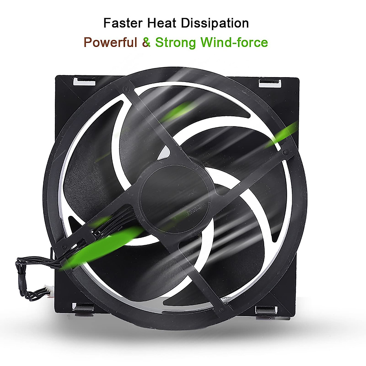 for Xbox One Internal Cooling Fan, Fast Heat Dissipation Quiet Cooling Fan Cooler with 5 Blade Replacement for Xbox One/for Xbox One S (for Xbox one)