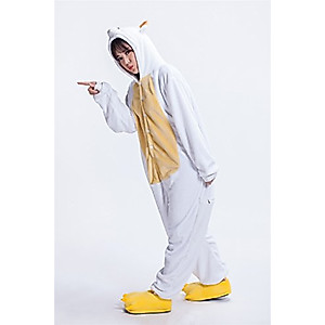 Adult Kigurumi Anime Cosplay Outfit Pajamas Romper Sheep L