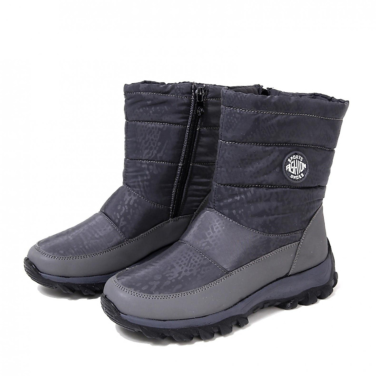 Padaleks Womens Snow Boots Waterproof Non Slip Platform Shoes Comfort Outdoor Fur Lined Winter Warm Ankle Booties