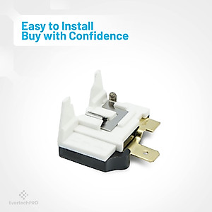 EvertechPRO Refrigerator Overload Protector Replacement for LG 6750C-0004R 1268273 PS3529535