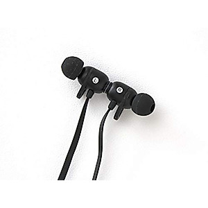 AcePlus Wireless Bluetooth Headphones BTS-12 Sports Earphones with HD Stereo; Great for Running and Working Out; 5-Hour Play Time; Magnetic Design in Black